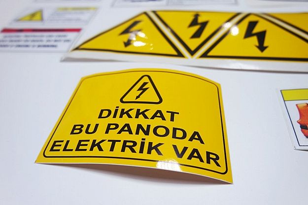 Pvc Etiket - Yusufoğulları Reklam