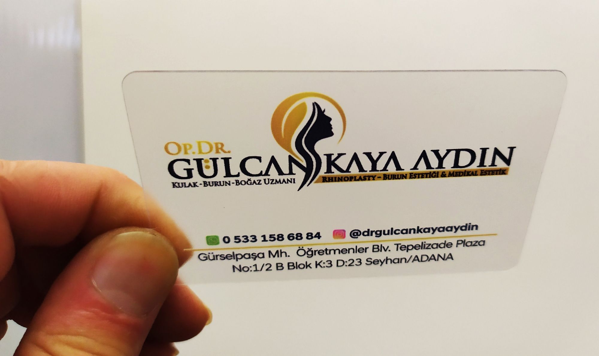 PVC Kartvizit - Yusufoğulları Reklam